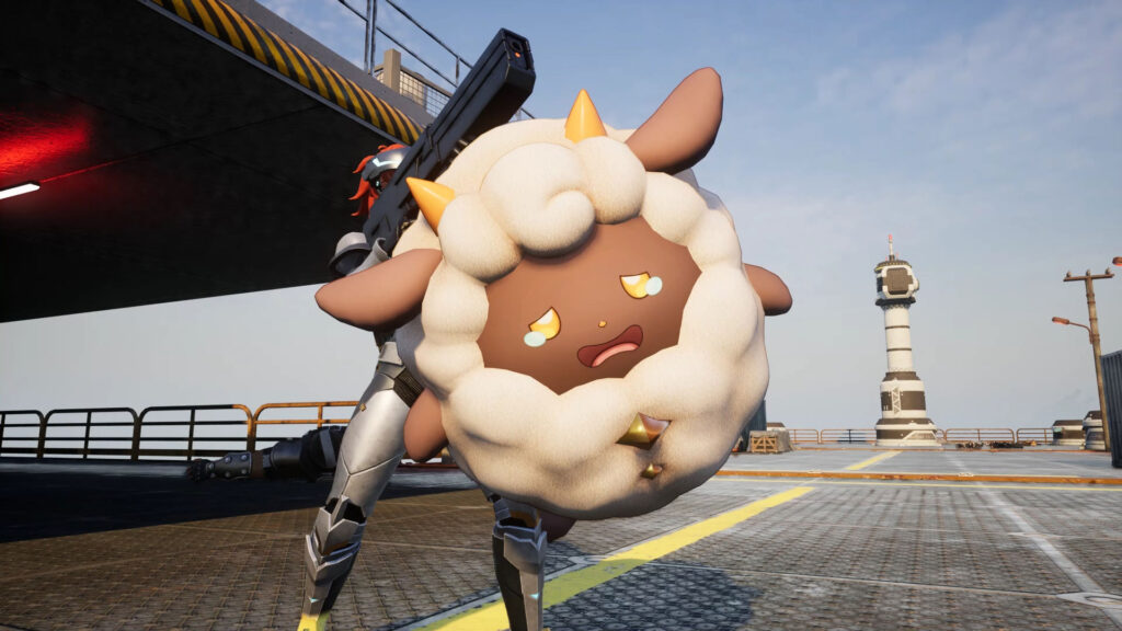 パルワールド： ふわもこの盾 モコロンの解説